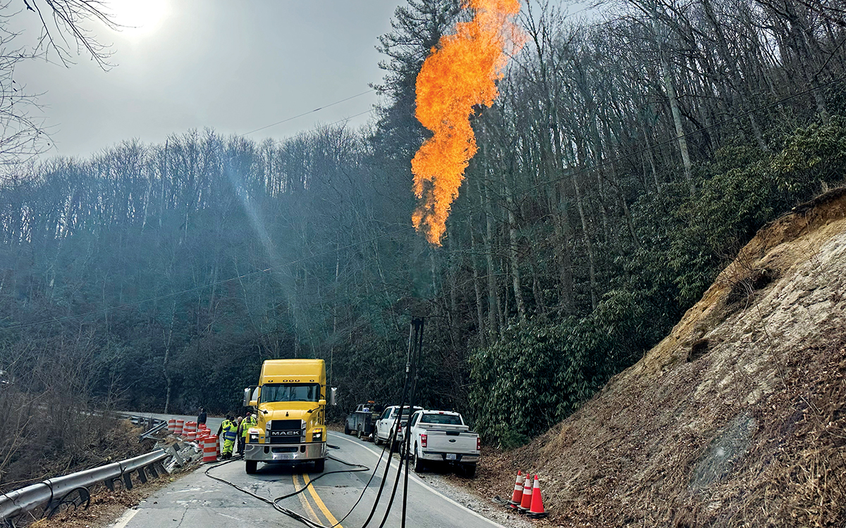Accident closes U.S. 64 | The Highlander, Highlands, North Carolina